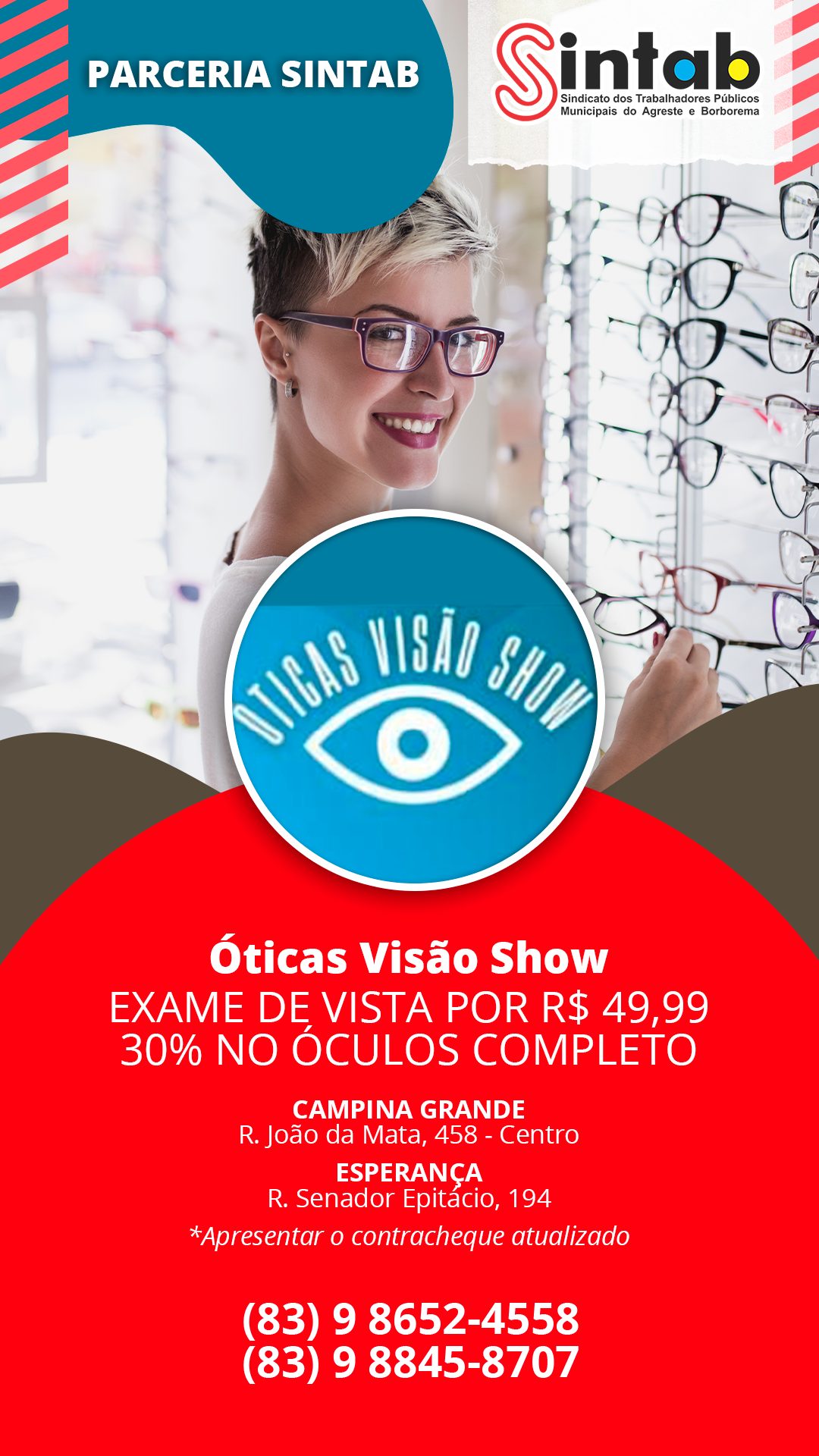 Ótica Visão Show - Sintab